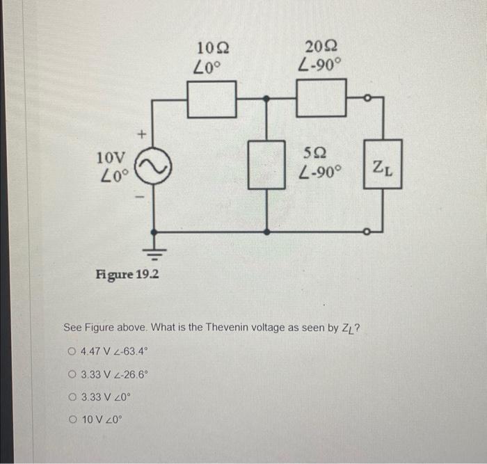 Solved See Figure above. What is the Thevenin voltage as | Chegg.com