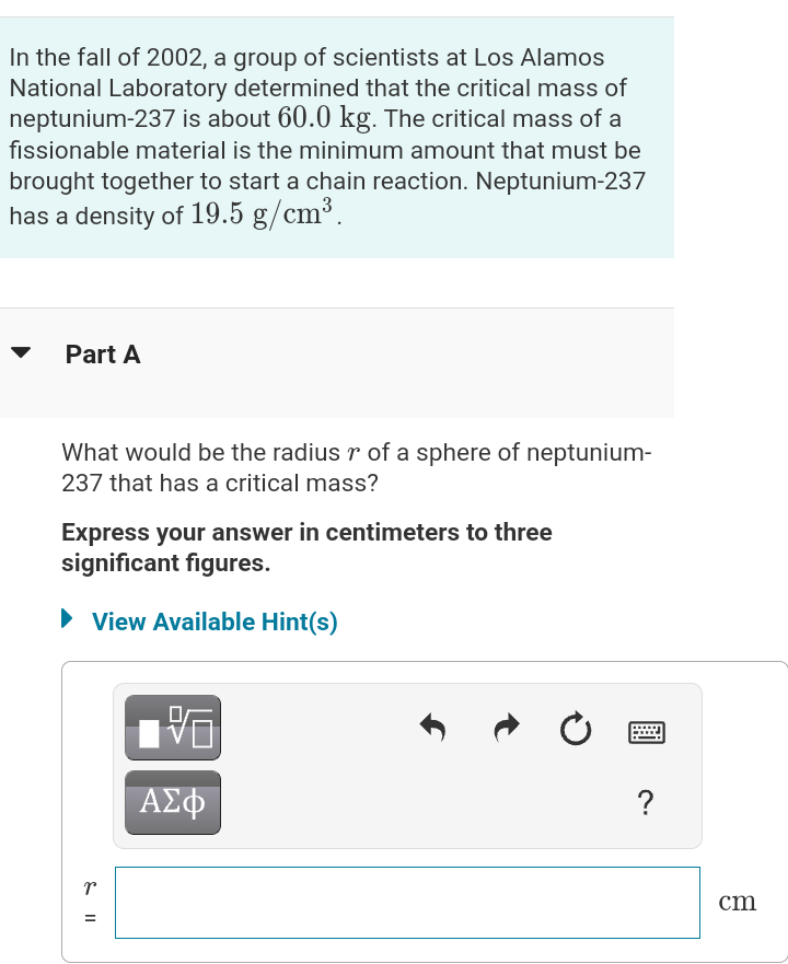Solved In the fall of 2002, a group of scientists at Los | Chegg.com
