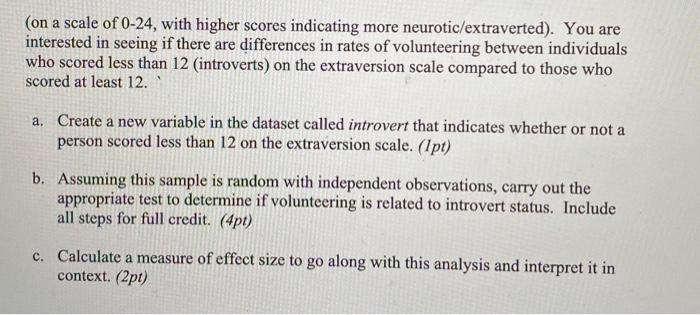 Solved Part 2 - R work (must be done in R). Instructions: | Chegg.com