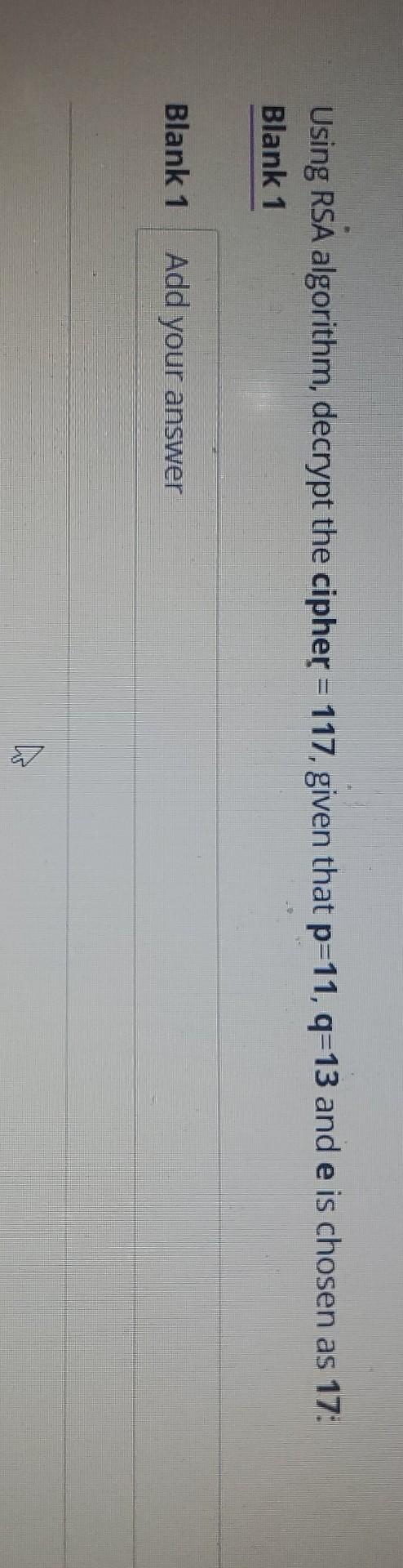 Solved W Find the shared Secret key in diffie hellman | Chegg.com
