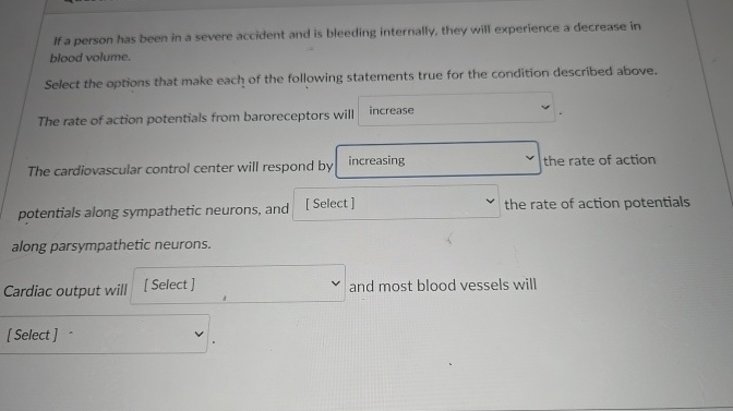 Solved If a person has been in a severe accident and is | Chegg.com