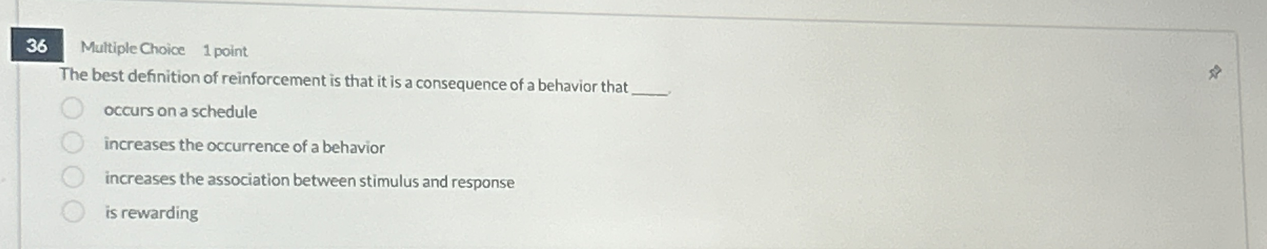 Multiple Choice1 ﻿pointThe best definition of | Chegg.com