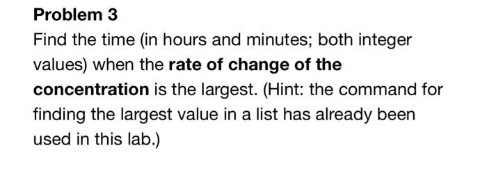 Problem 3 Find the time (in hours and minutes; both | Chegg.com