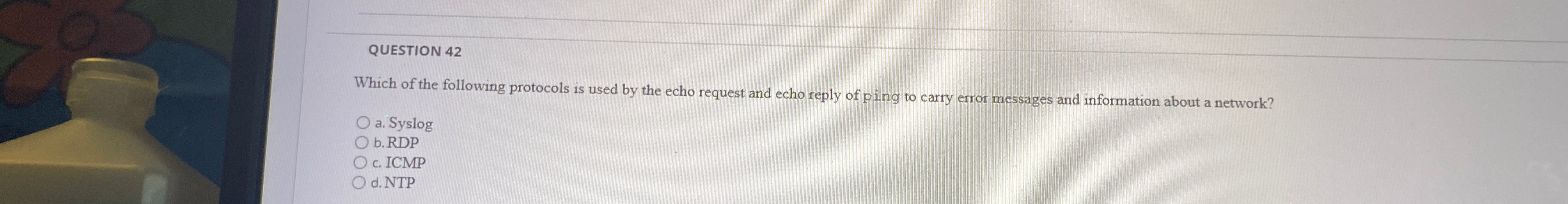 Solved QUESTION 42Which of the following protocols is used | Chegg.com