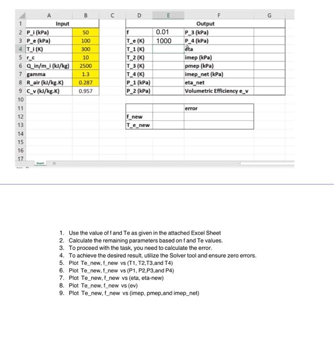 Solved I need to Know how to solve this Question in excel | Chegg.com