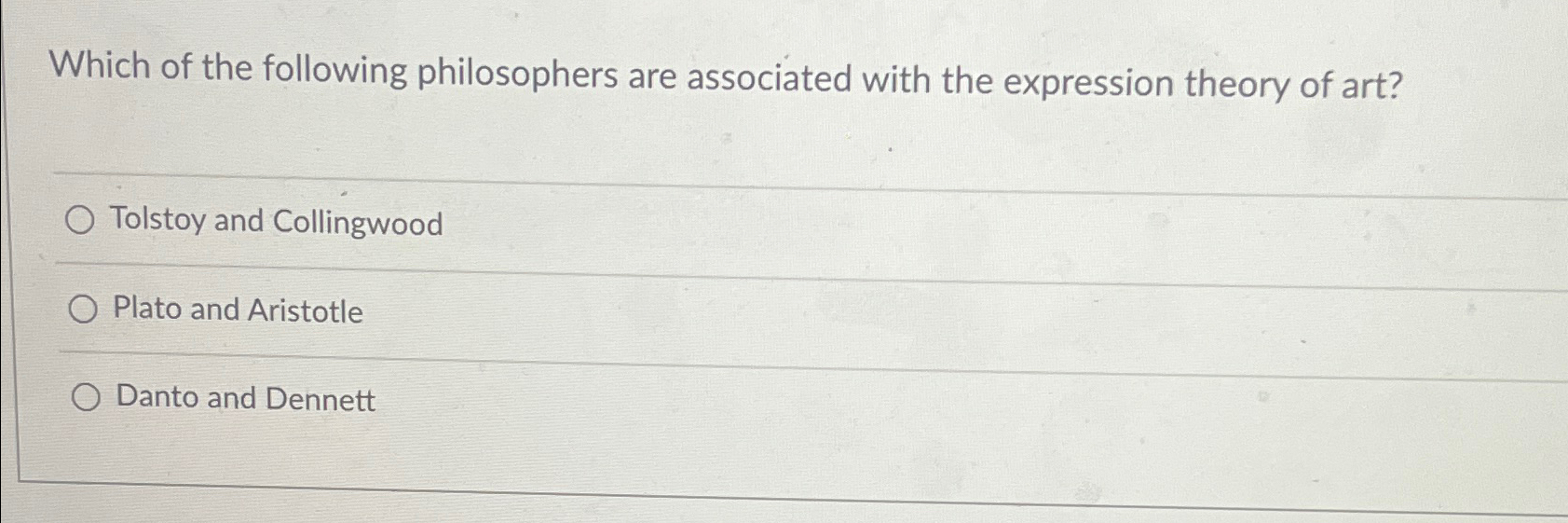 Solved Which of the following philosophers are associated | Chegg.com