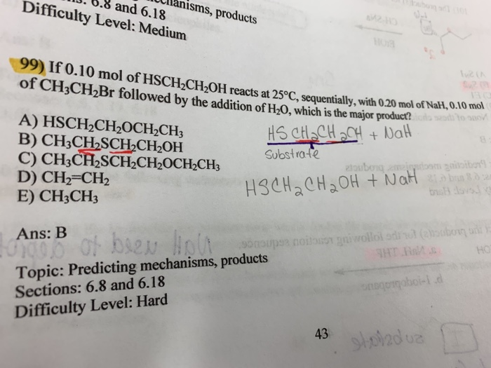 Solved Ullanisms, products J. 6.8 and 6.18 Difficulty Level: | Chegg.com