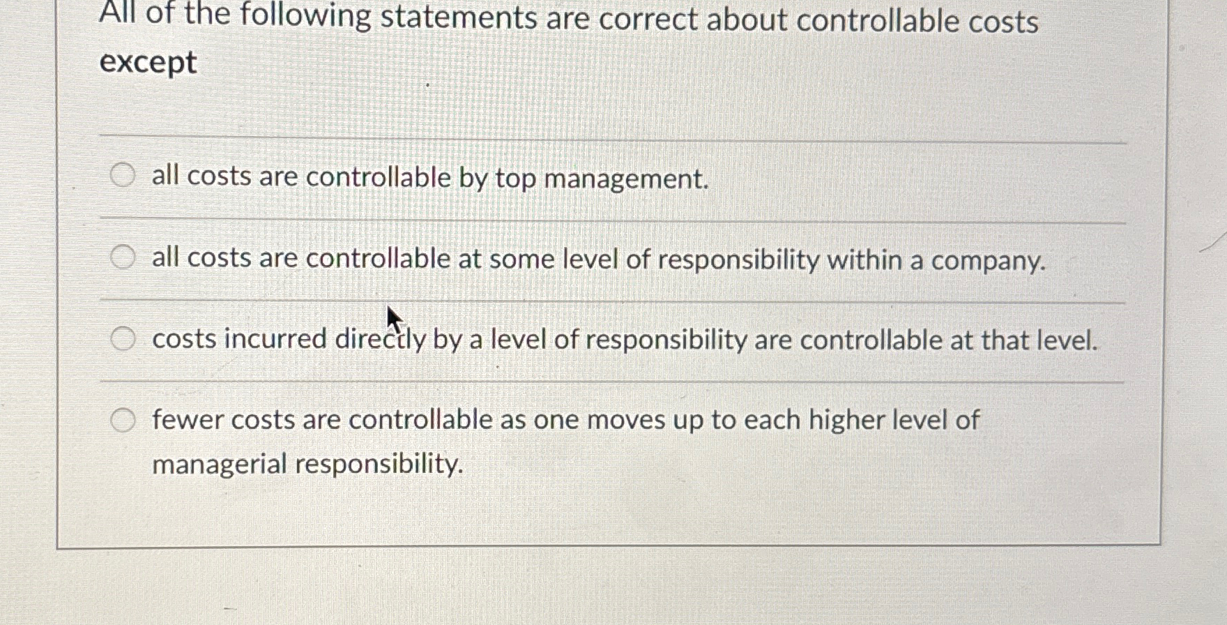Solved All of the following statements are correct about | Chegg.com