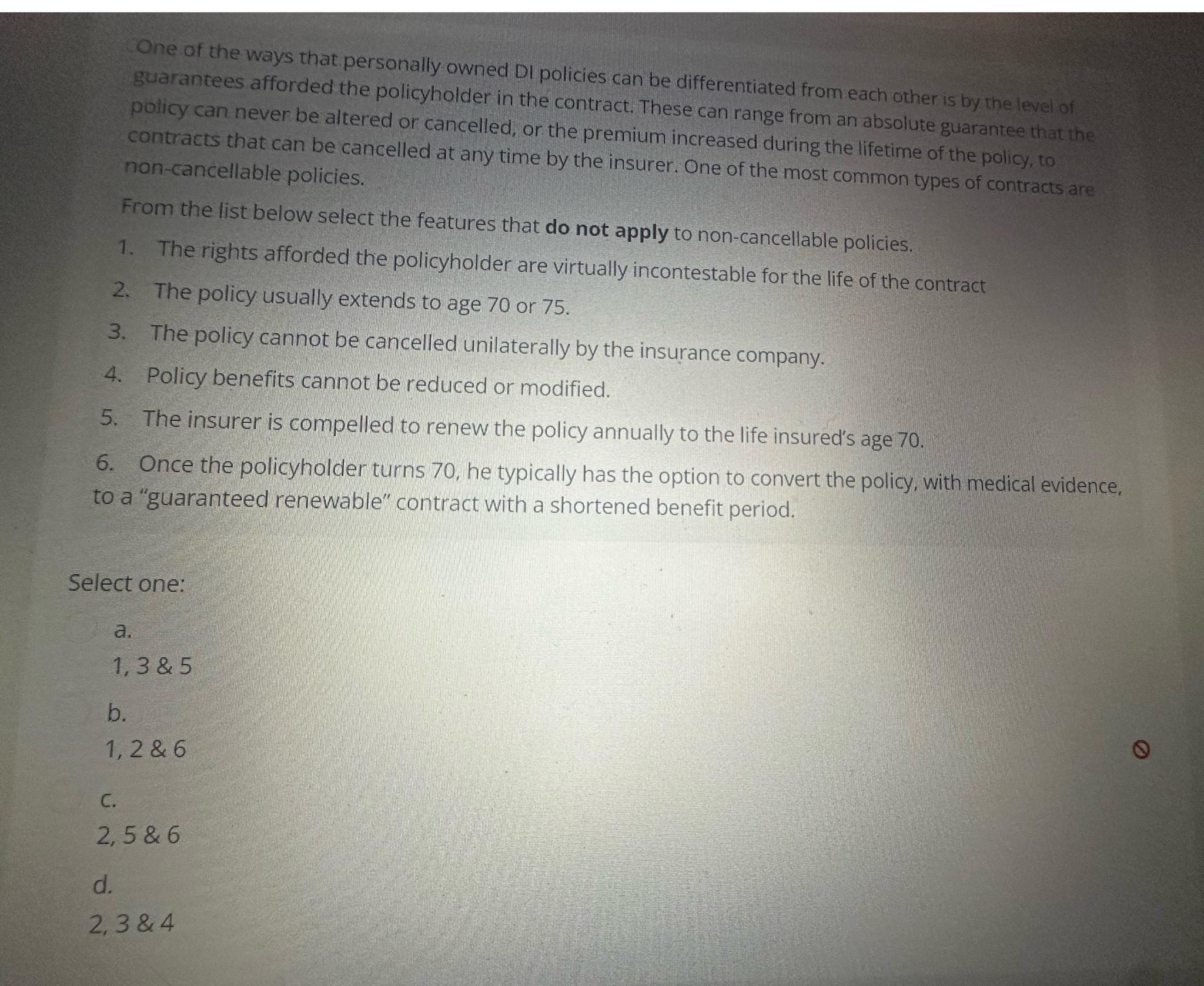 Solved One of the ways that personally owned DI policies can | Chegg.com
