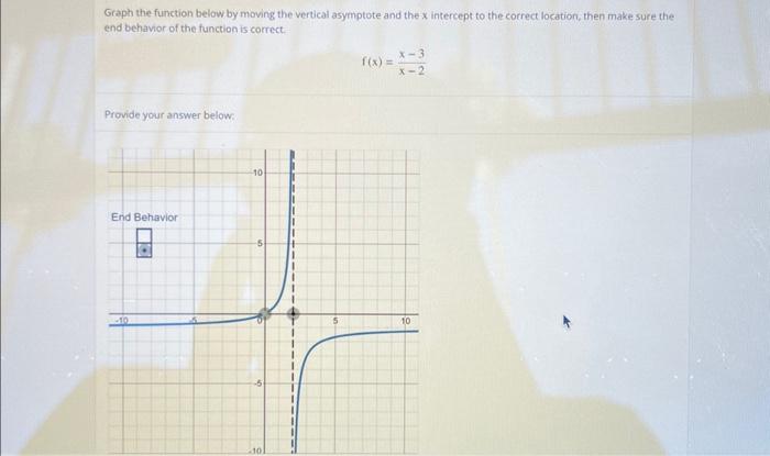 Solved Graph the function below by moving the vertical | Chegg.com