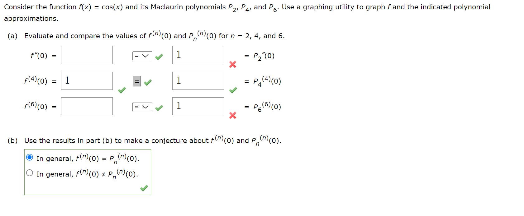 Solved Consider the function f(x)=cos(x) ﻿and its Maclaurin | Chegg.com