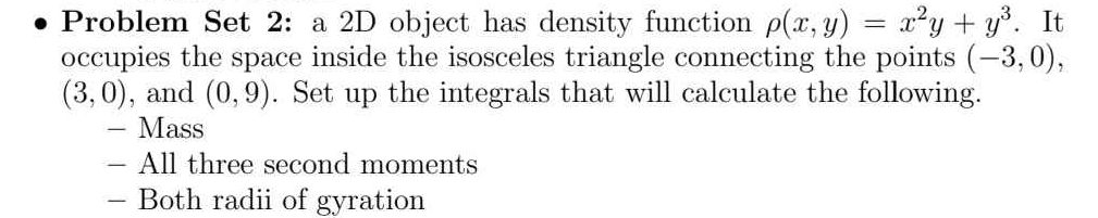 Solved Setup (in an appropriate coordinate system and | Chegg.com