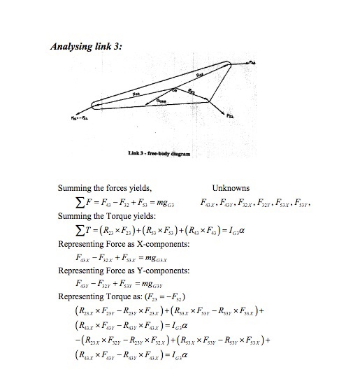 Kinematic and Dynamic Analysis of Linkage Mechanisms | Chegg.com