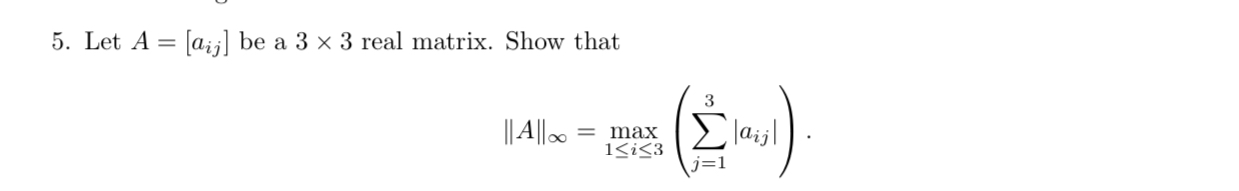 Solved Let A=[aij] ﻿be a 3×3 ﻿real matrix. Show | Chegg.com
