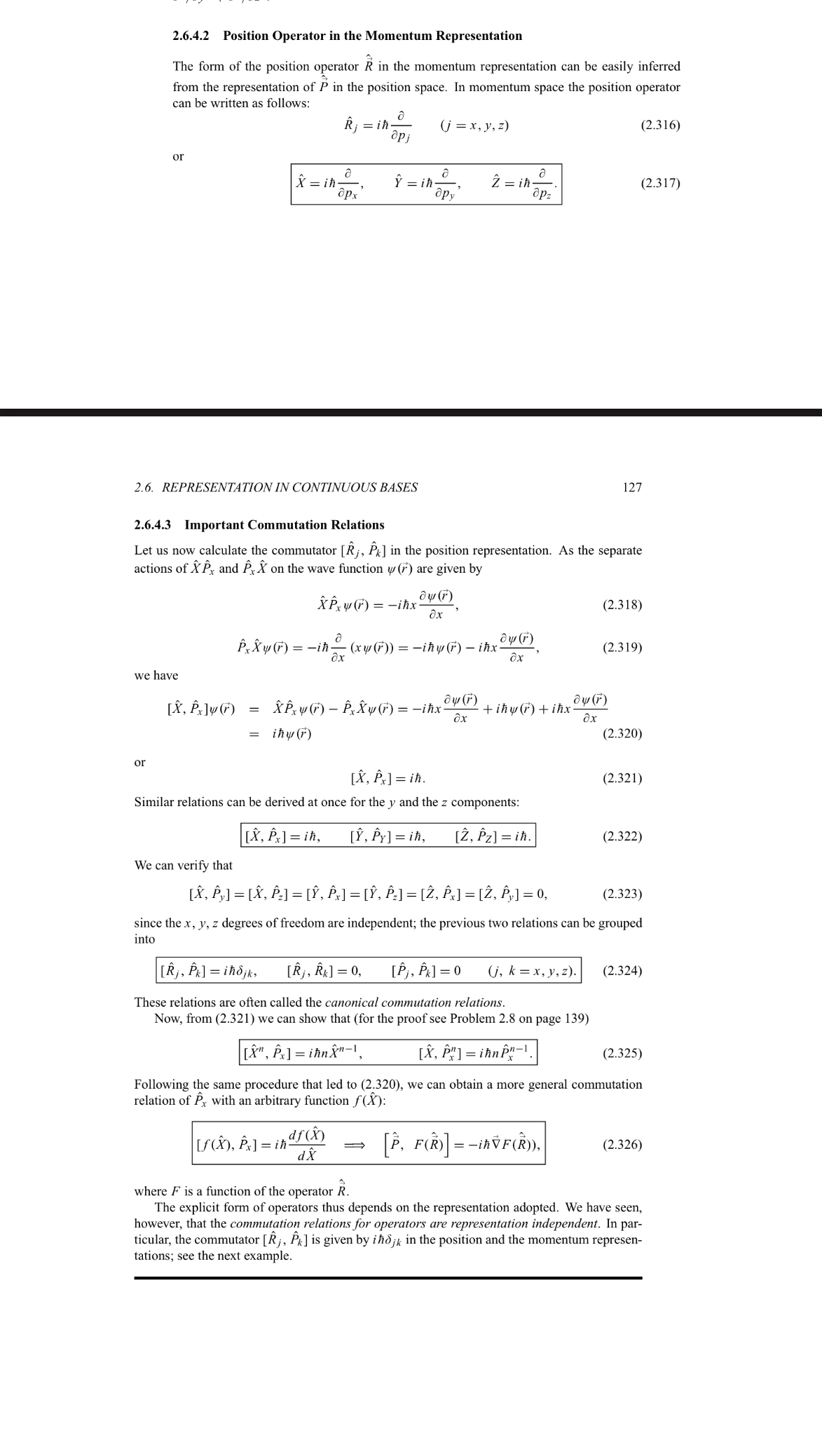 Solved 2.6.4.2 ﻿Position Operator in the Momentum | Chegg.com