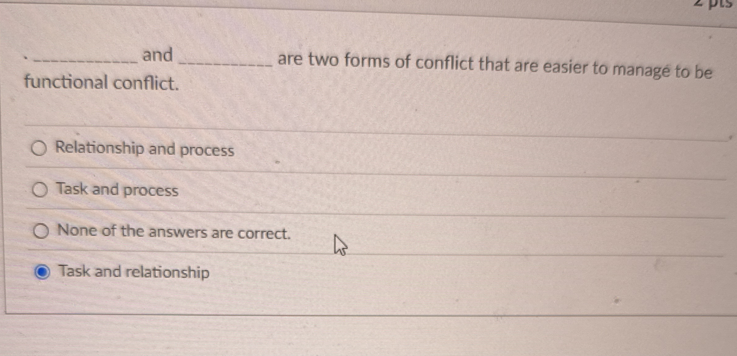 Solved q, ﻿and functional conflict. ﻿are two forms of | Chegg.com