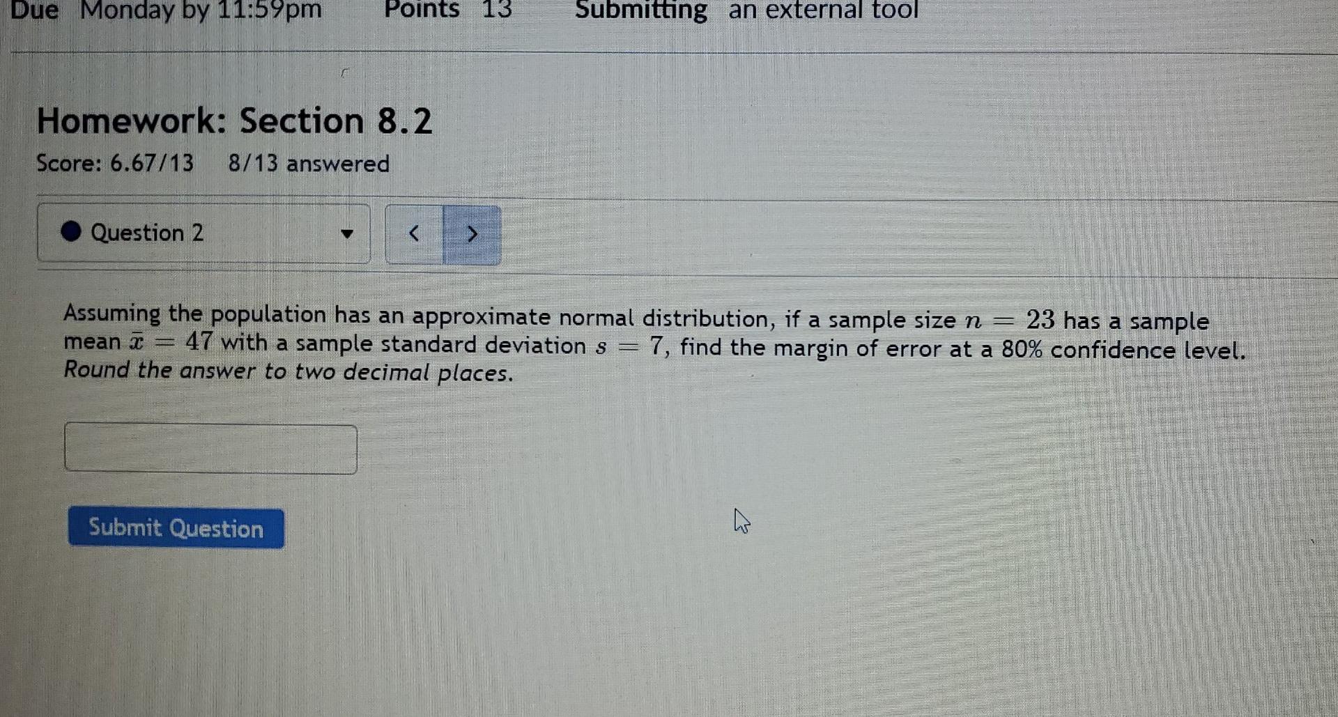 Solved Due Monday by 11:59pm Points 13 Submitting an | Chegg.com