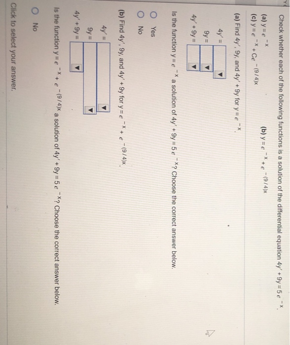 Solved Y Check whether each of the following functions is a | Chegg.com