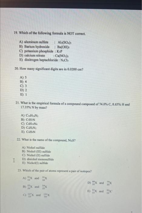 Solved i need help with all these questions/ work shown | Chegg.com