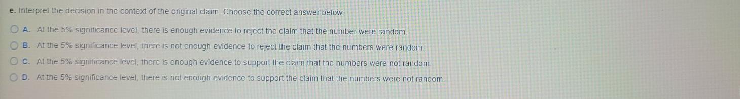 Solved A number generator outputs the sequence of digits | Chegg.com