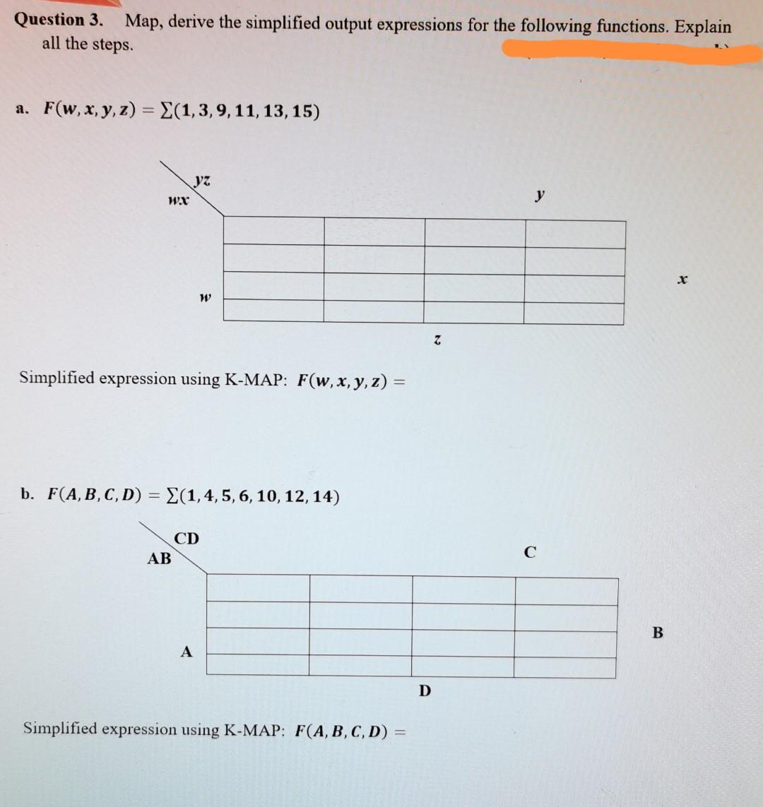 Solved Question 1 Using Boolean Algebra Derive The