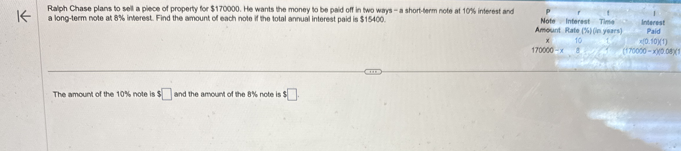 Solved Ralph Chase plans to sell a piece of property for | Chegg.com