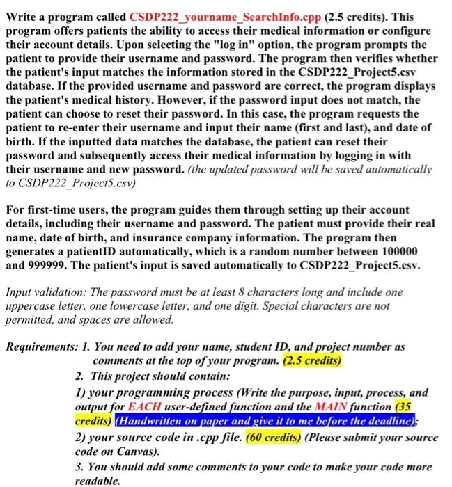 Solved Write a program called | Chegg.com