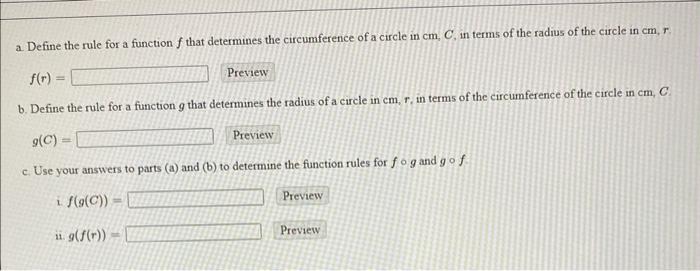 Solved a. Define the rule for a function f that determines | Chegg.com Solved a. Define the rule for a function f that determines | Chegg.com