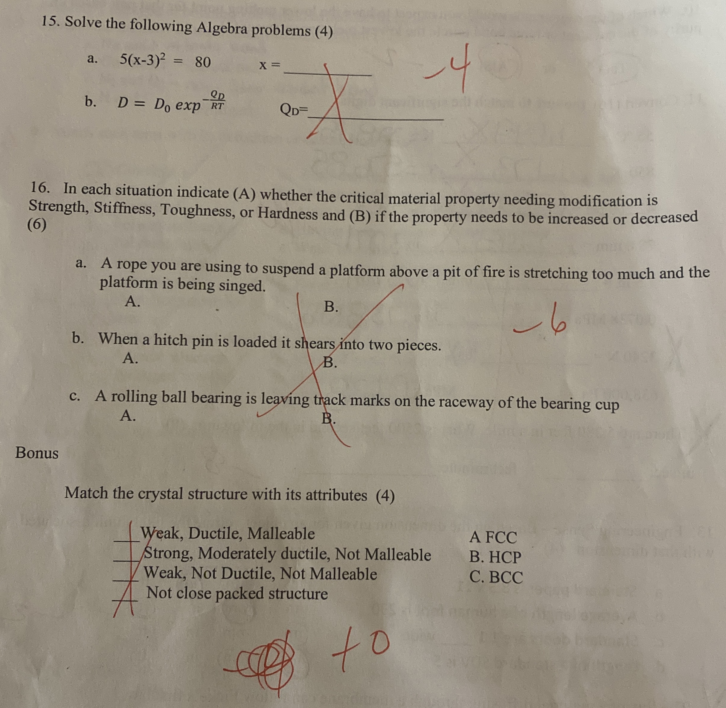 Solved Solve the following Algebra problems | Chegg.com