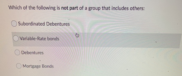 Solved Which of the following is not part of a group that | Chegg.com