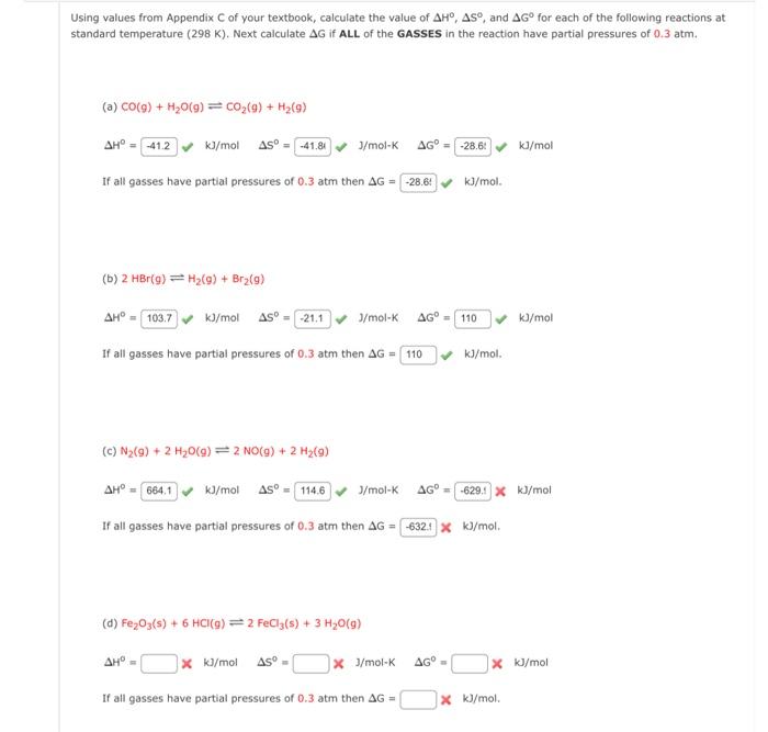 Using values from Appendix C of your textbook, | Chegg.com