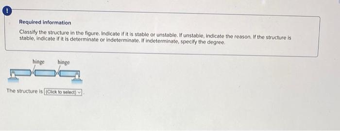 Solved Required information Classify the structure in the | Chegg.com