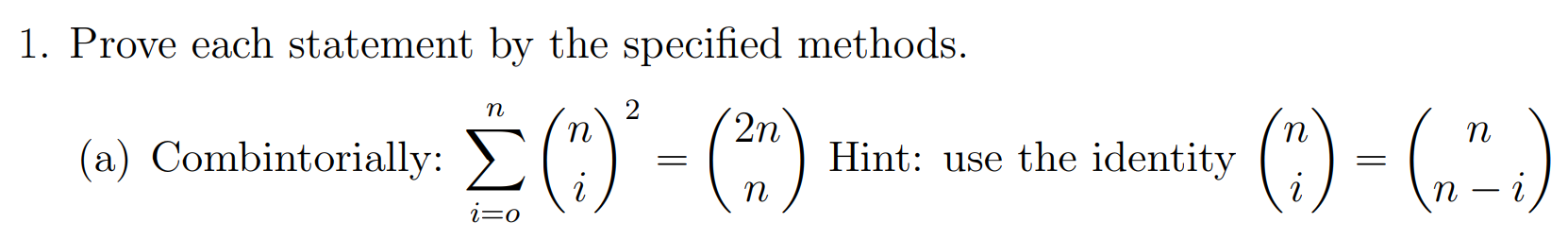 Solved Prove each statement by the specified methods.(a) | Chegg.com