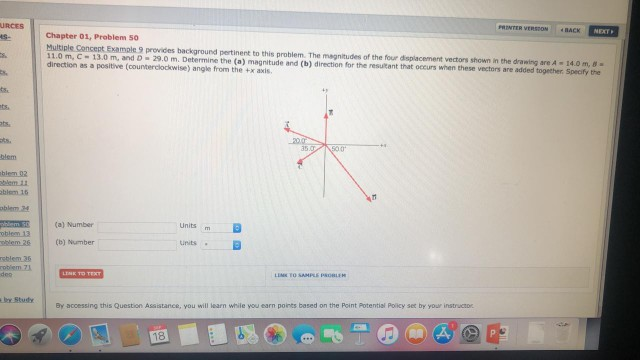 Solved URCES PRINTER VERSION 4 HACK NEXT Chapter 01, Problem | Chegg.com