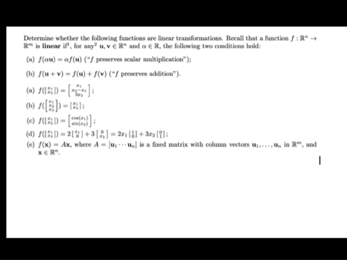 Solved :R → Determine whether the following functions are | Chegg.com