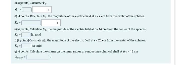 Solved Problem 1 [20 points] The figure shows concentric one | Chegg.com