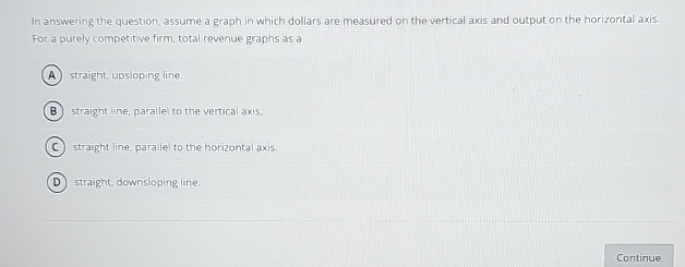 Solved In answering the question, assume a graph in which | Chegg.com