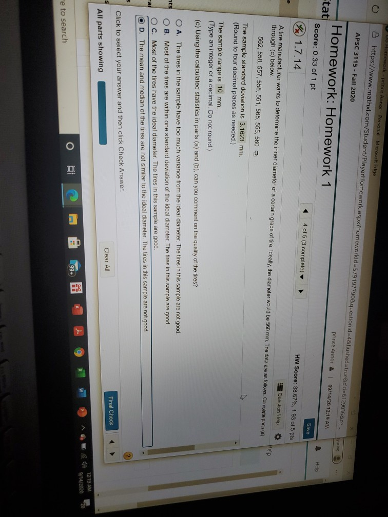 Solved Us Homework prince Annor Personal - Microsoft Edge 8 | Chegg.com