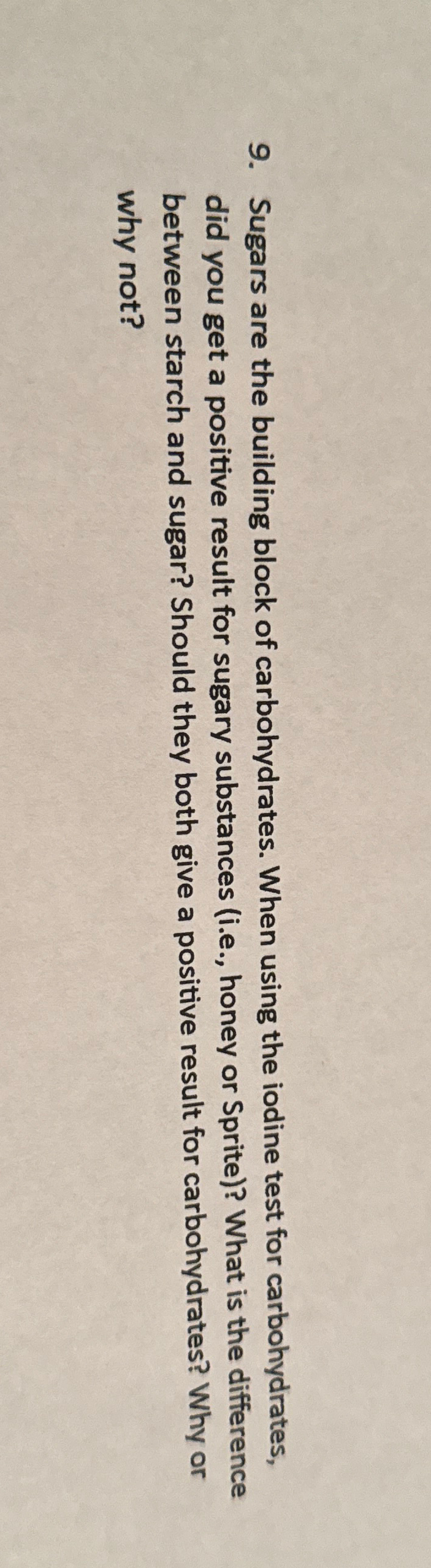Solved Sugars are the building block of carbohydrates. When | Chegg.com