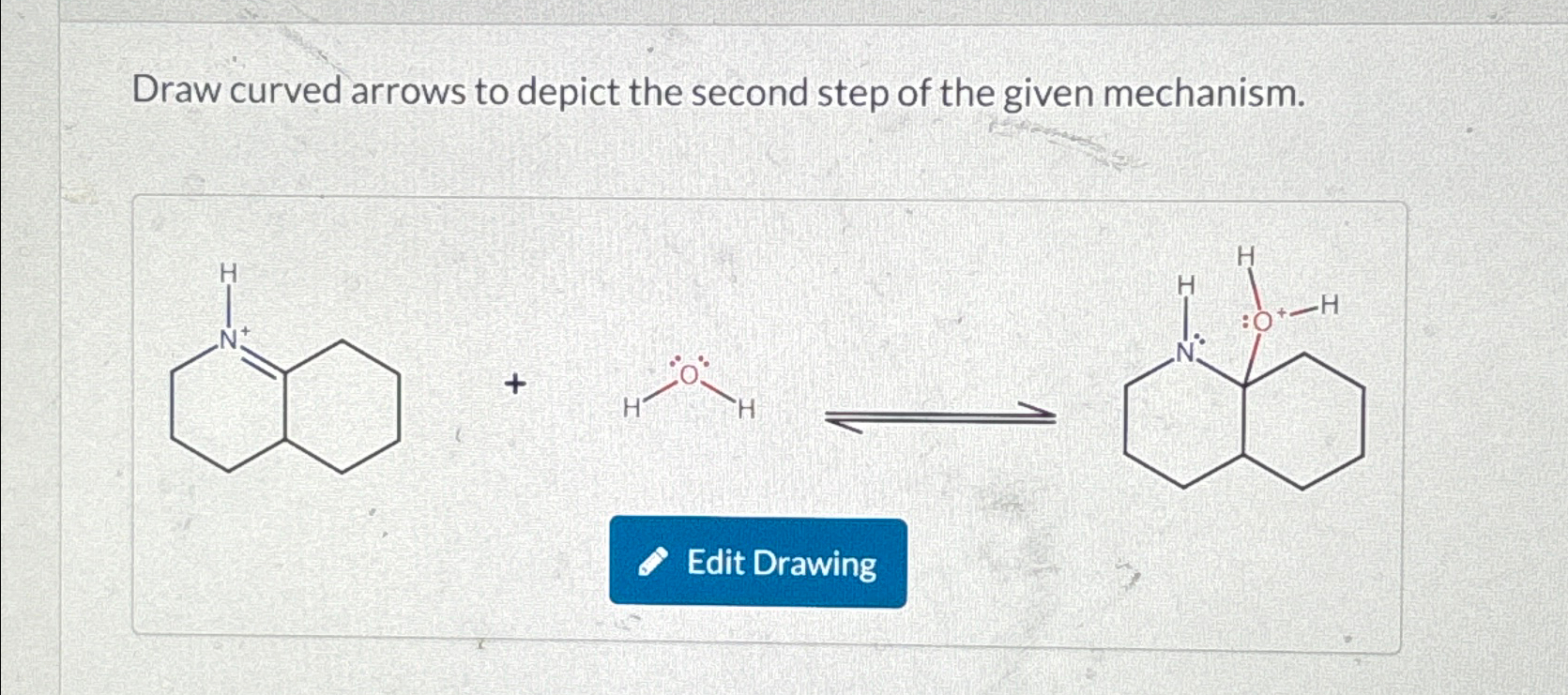 Solved Draw curved arrows to depict the second step of the | Chegg.com