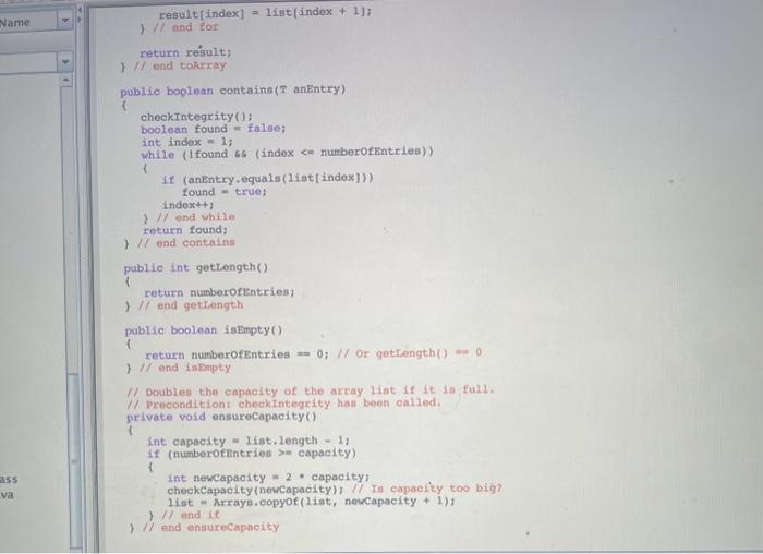 Solved import java.util. Arrays; A class that implements a 1 | Chegg.com