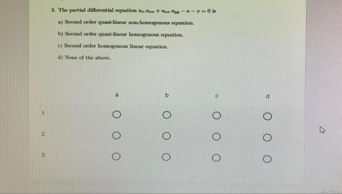 Solved Problem 1 " 1. Consider the following partial | Chegg.com