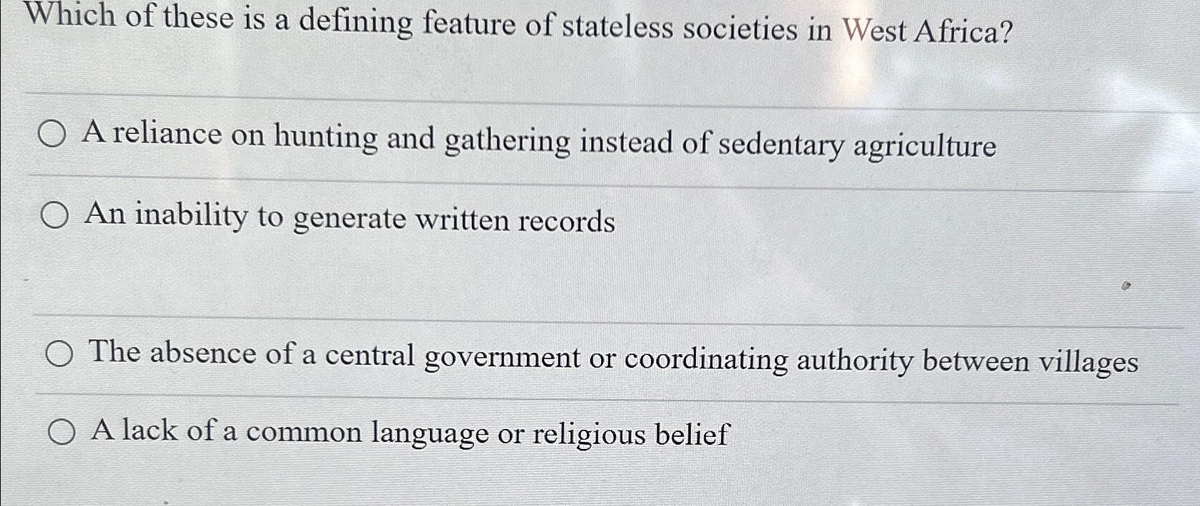 Solved Which of these is a defining feature of stateless | Chegg.com