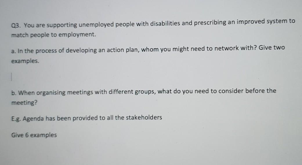 Solved Q3. You are supporting unemployed people with | Chegg.com