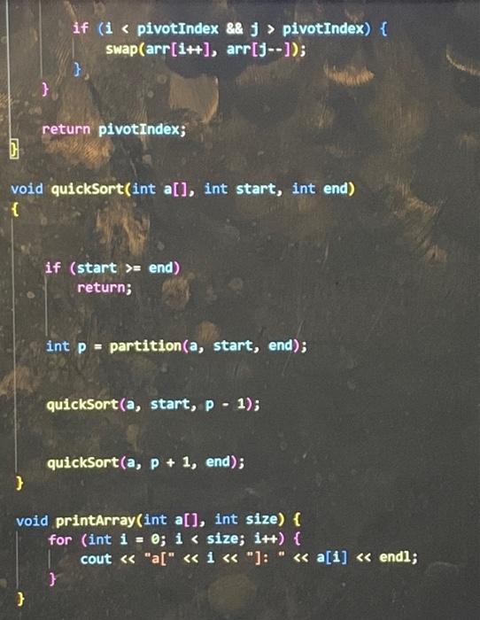 Solved I have an array size of 10000 that outputs random | Chegg.com