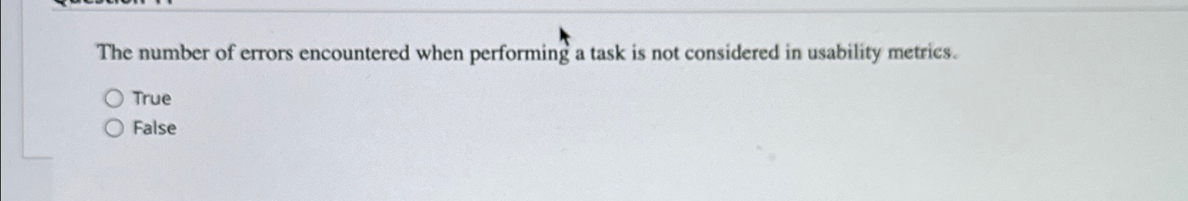 Solved The number of errors encountered when performing a | Chegg.com