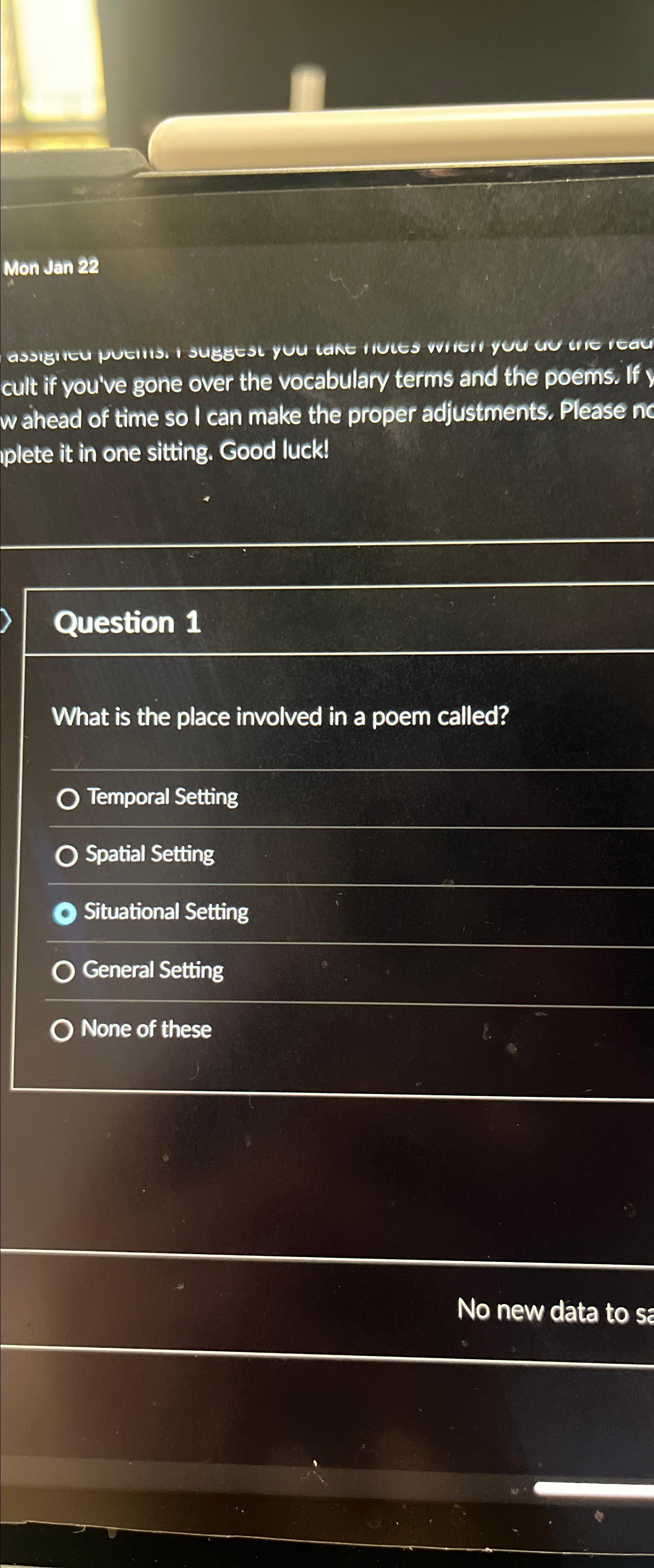 Solved Mon Jan 22assigine pueinis. I suggest yuu tane inles | Chegg.com