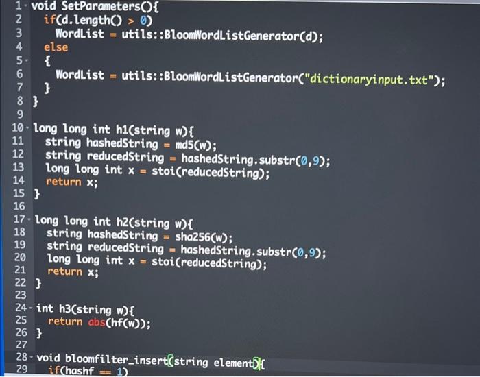 Solved need in C++ need counter to track number of | Chegg.com