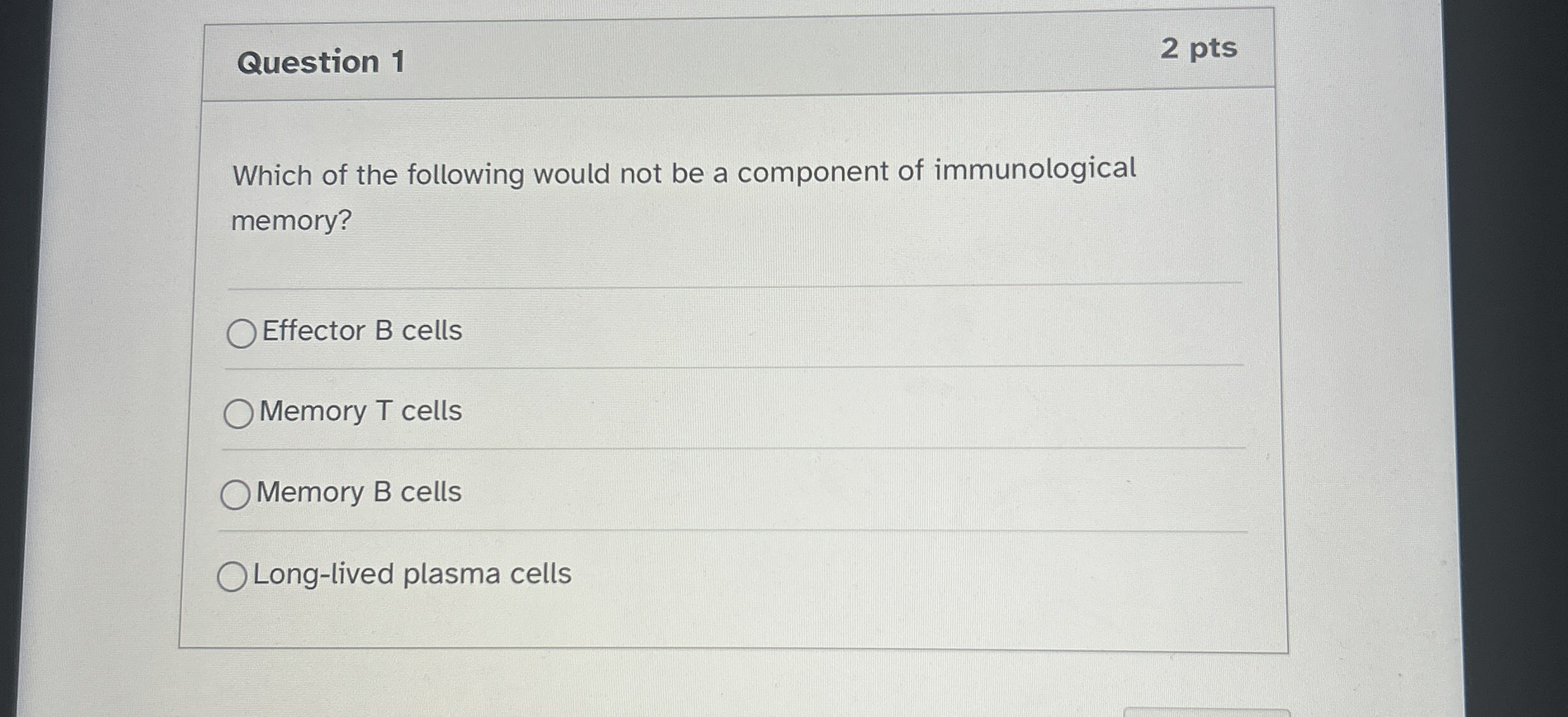 High Quality SOLUTION Question 12 ﻿ptsWhich of the following would not be a | Chegg.com