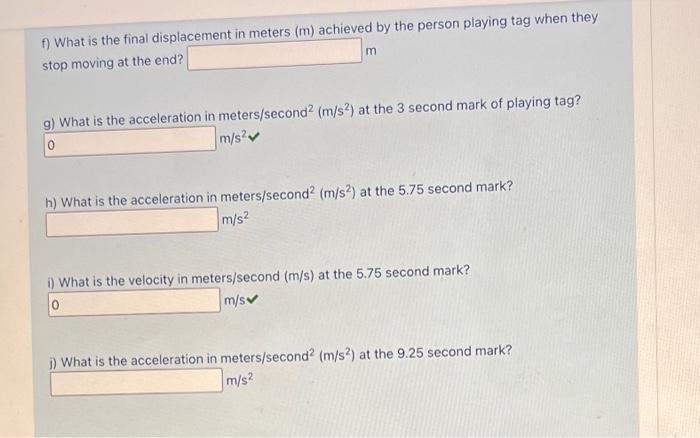 Solved The following graph depicts the velocity of someone | Chegg.com